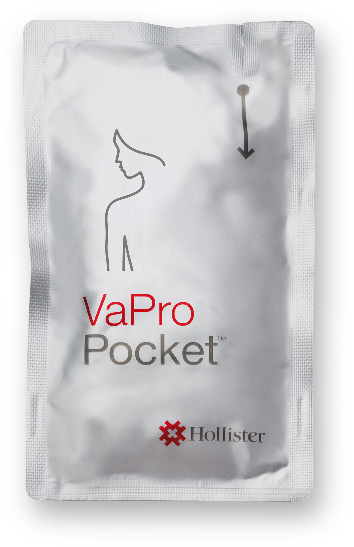 VAPRO Pocket Einmalkatheter Nelaton CH12/40cm