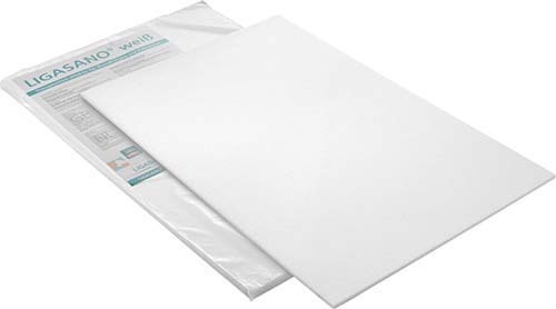 Ligasano weiß große Platten unsteril, 59x49x2cm